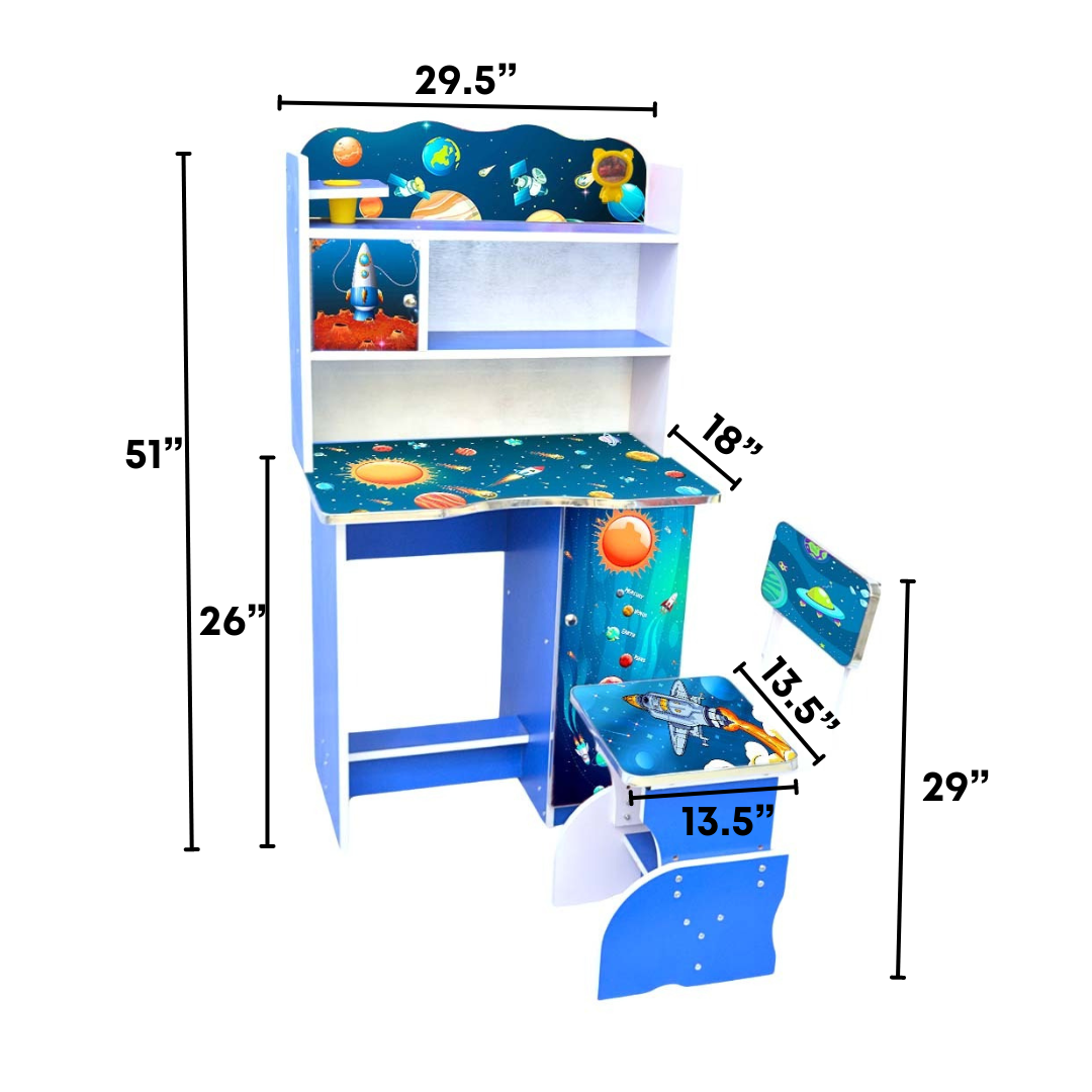 Spacious Baby Reading Table And Chair for Homework and Games – Furnitex ...